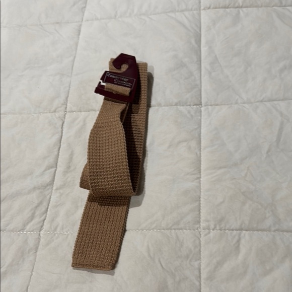 Cambridge Classics | Accessories | Nwt Mens Tan Woven Knit Tie | Poshmark